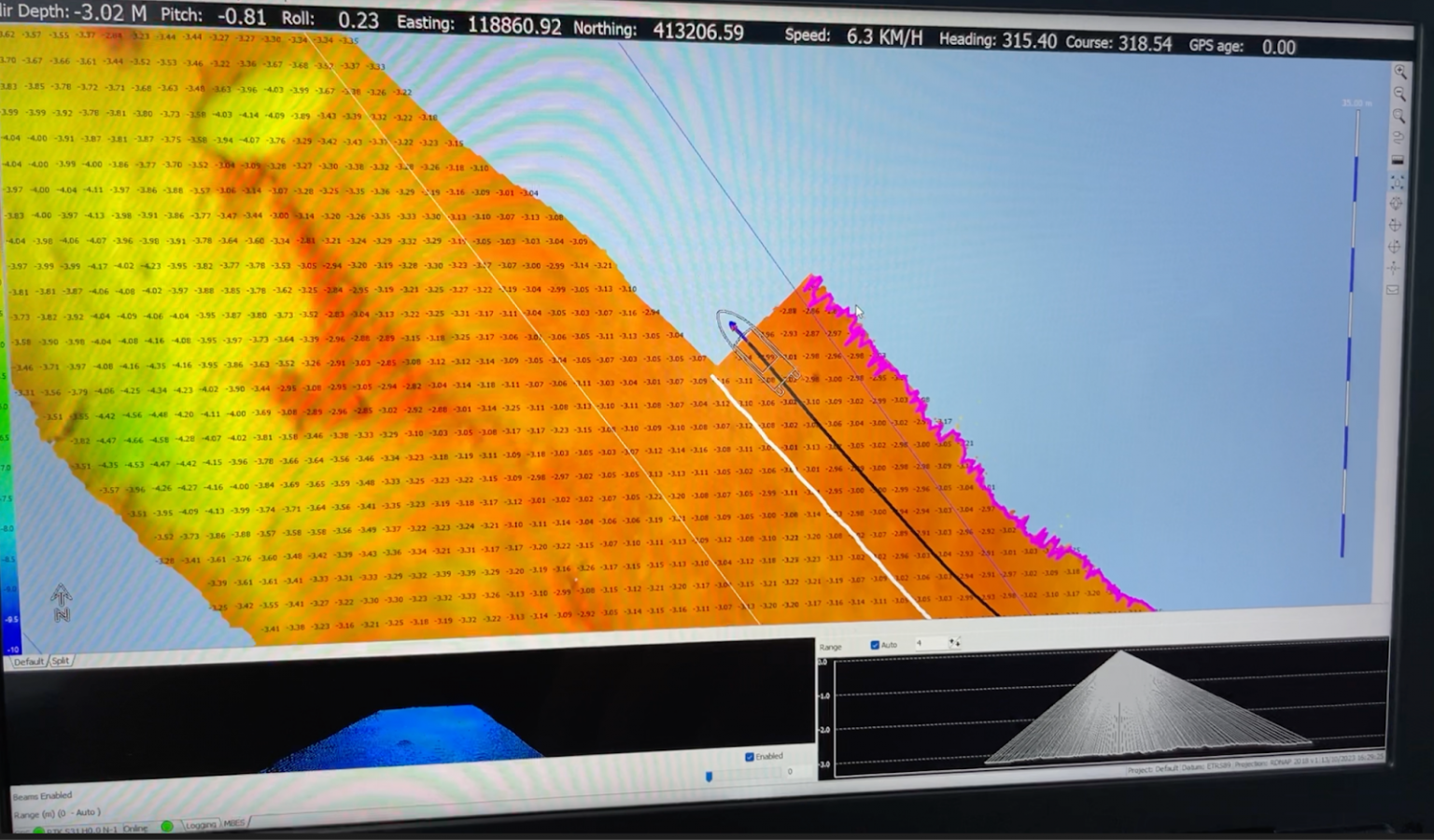 Installations of New Viking Multibeam Survey System - CT SYSTEMS BV