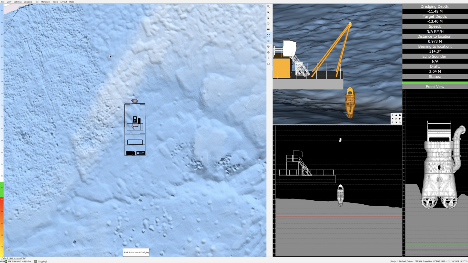 Viking Demo – Excavator with Dredging Pump - CT SYSTEMS BV